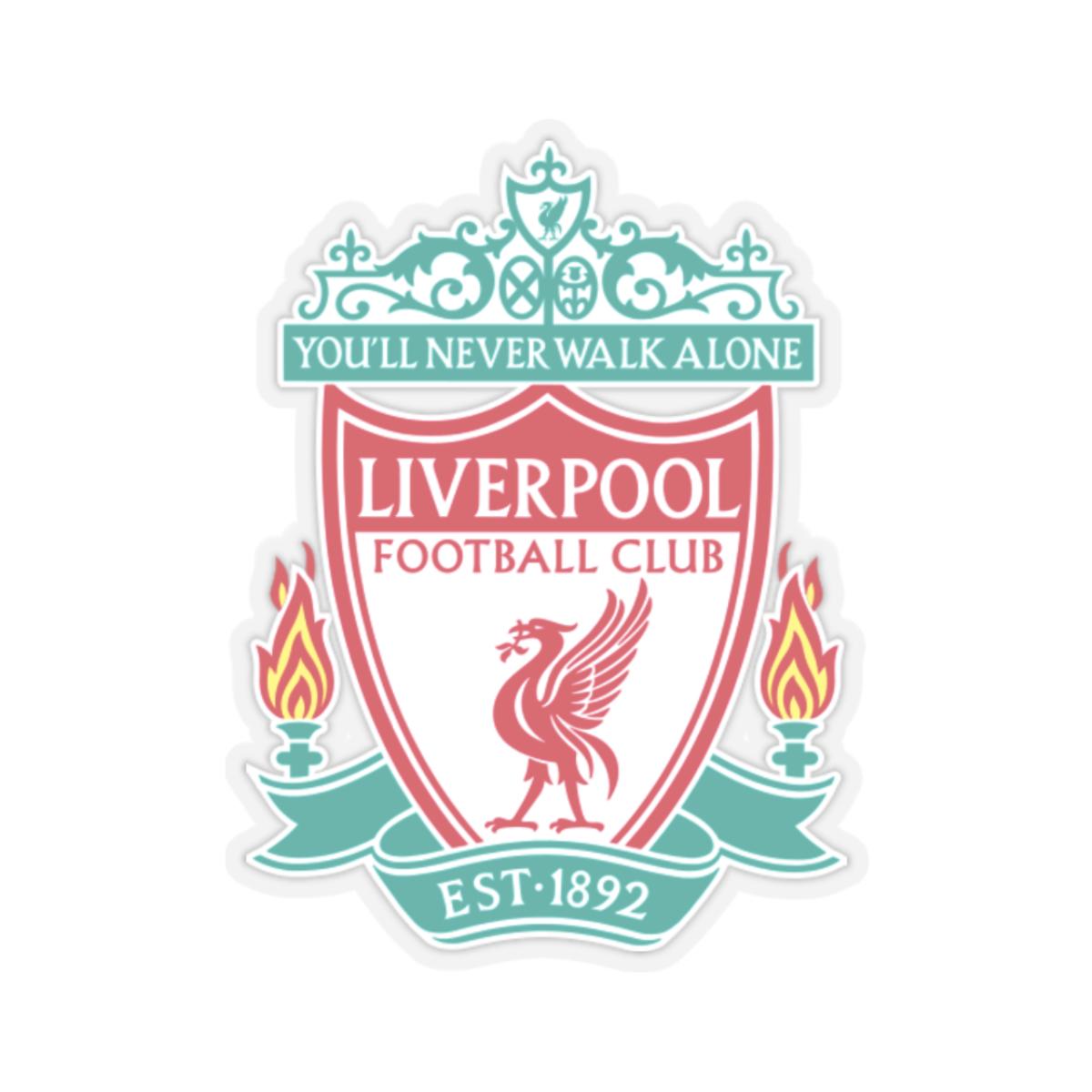Liverpool FC Kiss-cut Stickers, Football Fan Sticker Pack, Soccer Club ...