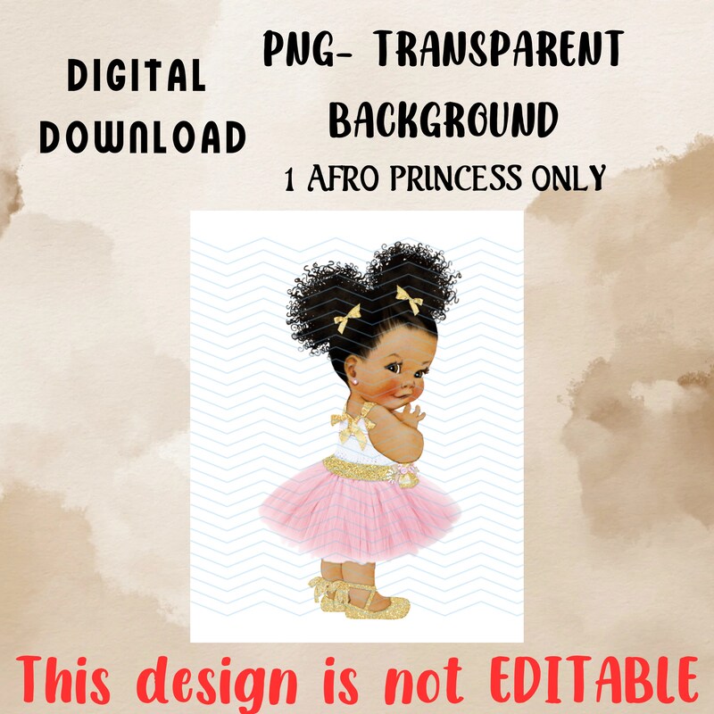 Afro Princess Svg - Etsy