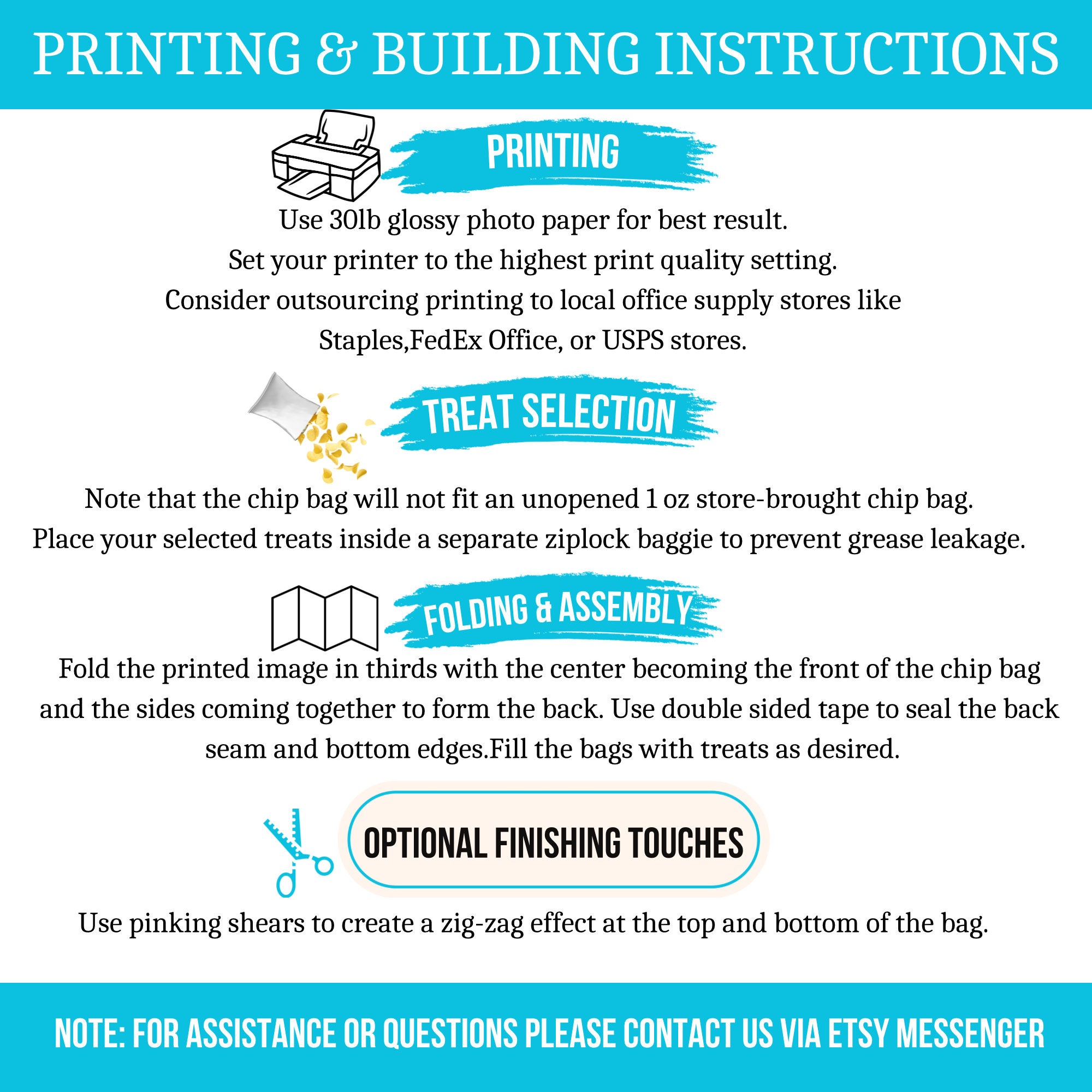 Teal and Silver Chip Bag, Teal Chip Bag for Adult, Teal and Silver ...