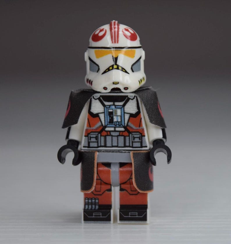 Lego Star Wars Red Five Legion ARC Trooper Custom Minifigure - Etsy