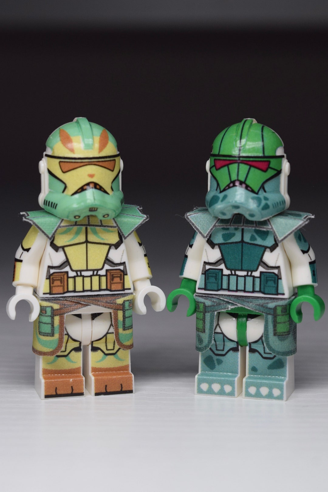 Custom LEGO Pokémon leafeon/bulbasaur LEGO Star Wars Clone Trooper ...
