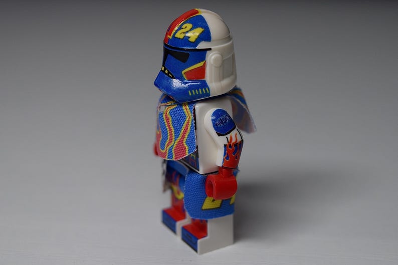 Jeff Gordon NASCAR Clone Trooper Custom LEGO Star Wars Minifigure ...
