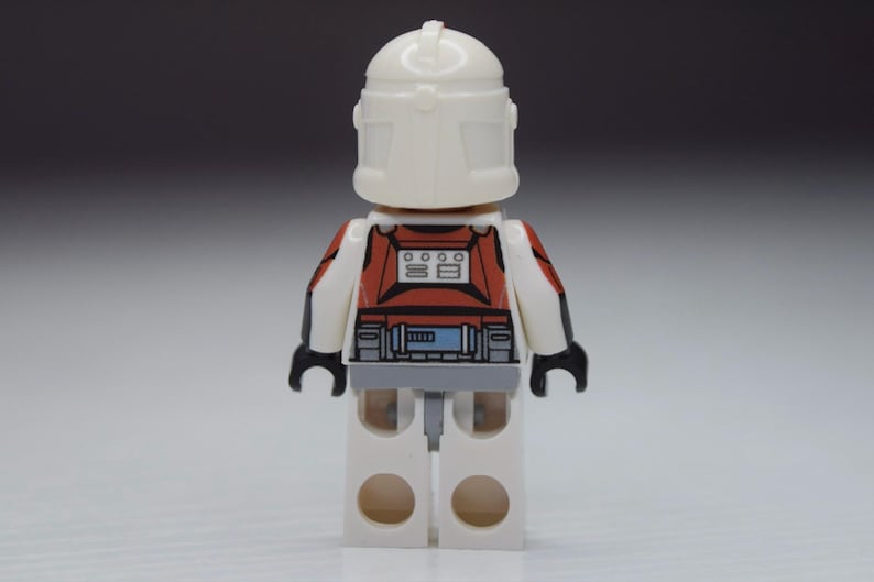 Lego Star Wars Red Five Legion Clone Trooper Custom Minifigure - Etsy