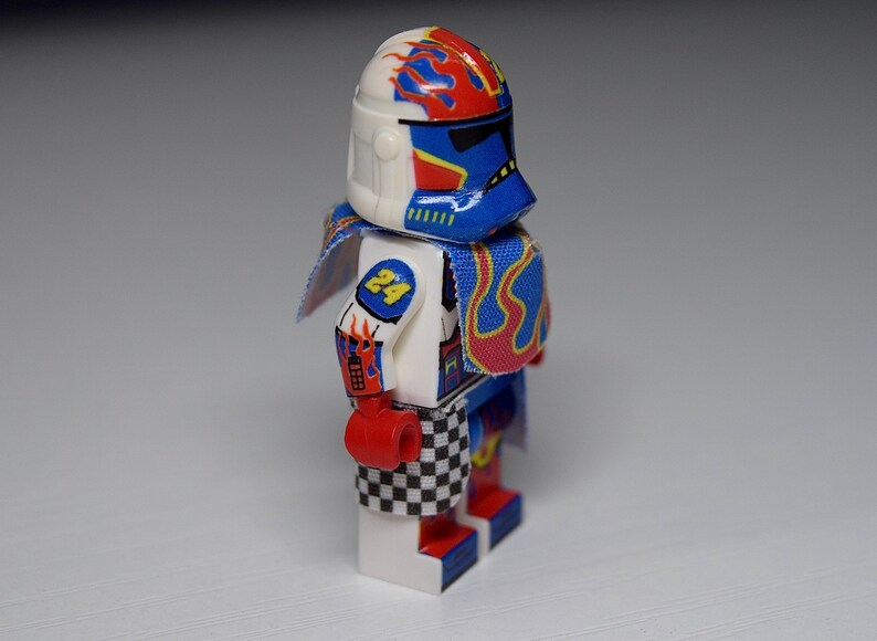 Jeff Gordon NASCAR Clone Trooper Custom LEGO Star Wars Minifigure ...