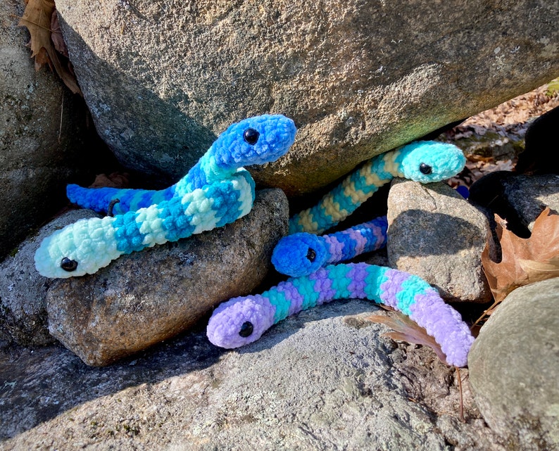 Snuggle Snakes No-sew Crochet Pattern - Etsy