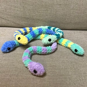 Snuggle Snakes No-sew Crochet Pattern - Etsy