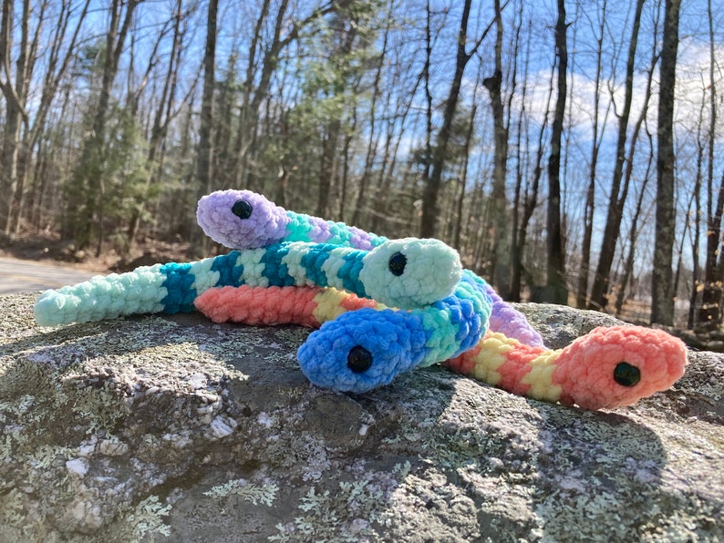 Snuggle Snakes No-sew Crochet Pattern - Etsy