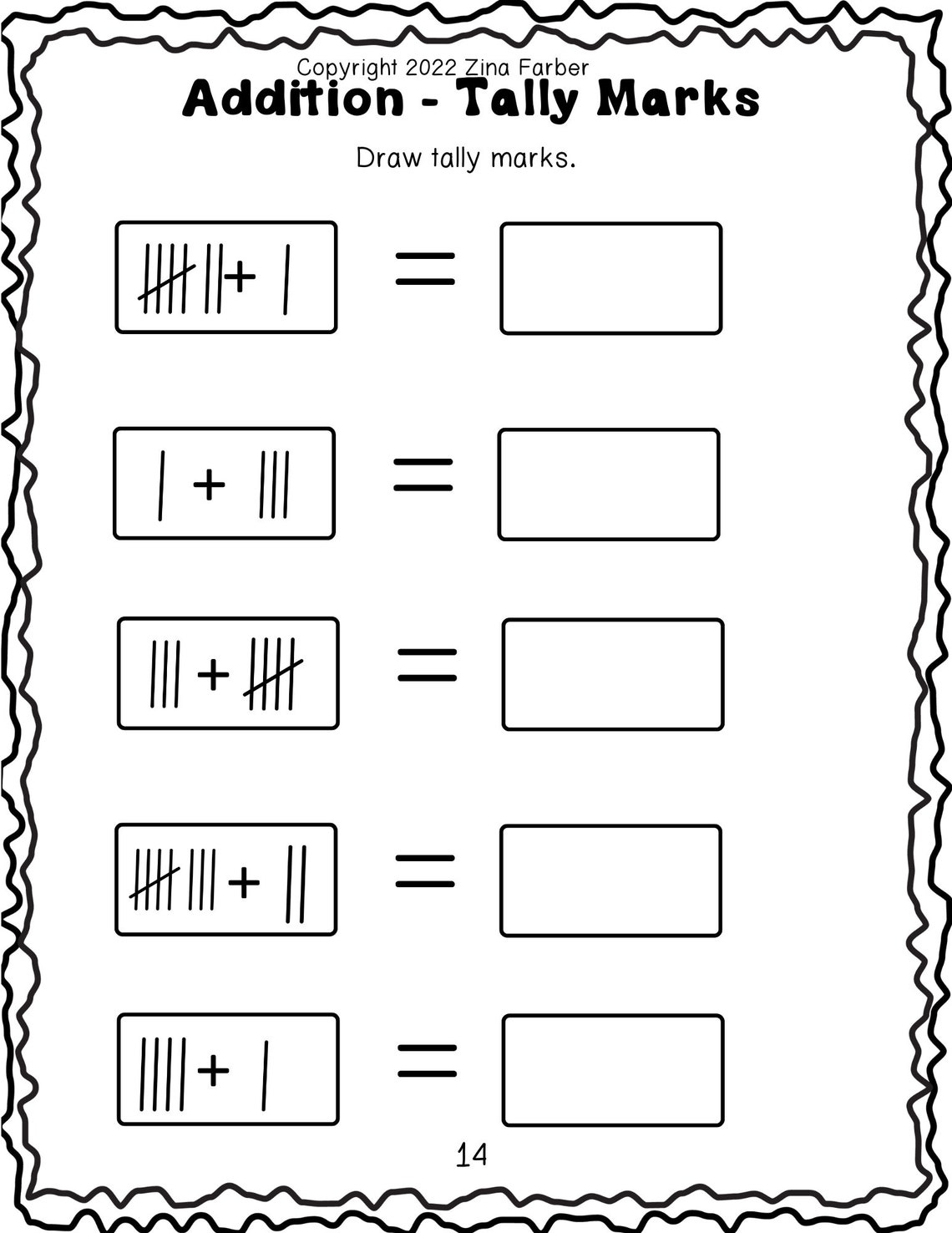 Math Activities 1 to 10 - Grade 1 Math Worksheets - Etsy
