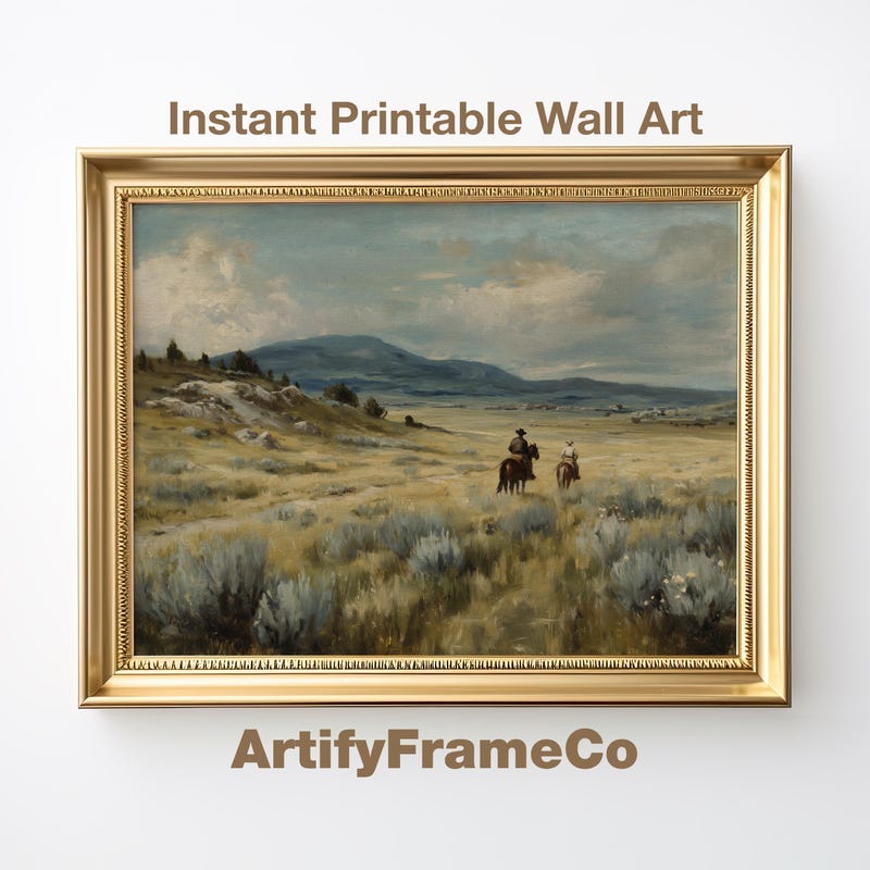 Western Prints Landscape - Etsy