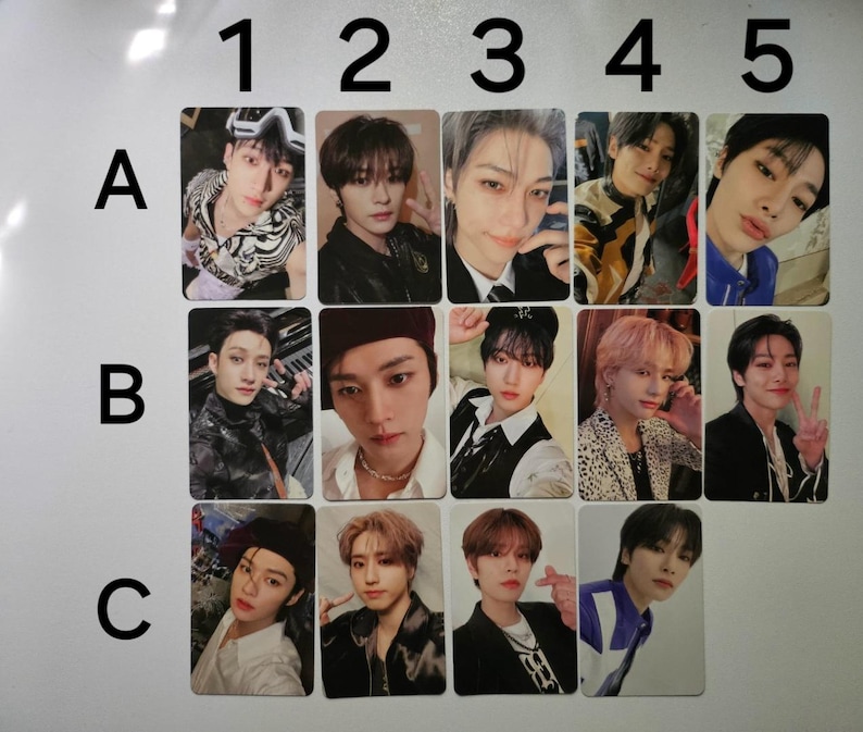 Stary Kids [OFFICIAL] 5 Star Photocards - Etsy