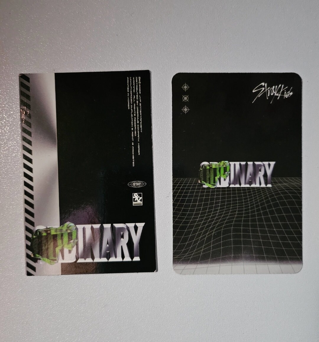 Stray Kids [OFFICIAL] Oddinary Photocards & Albums - Etsy