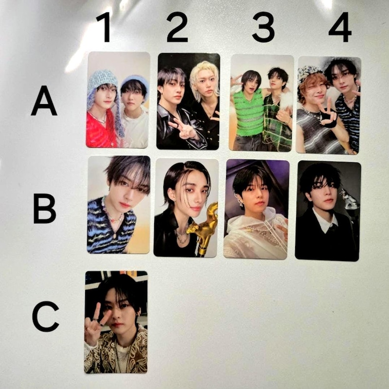 Stray Kids Photocards Official - Etsy