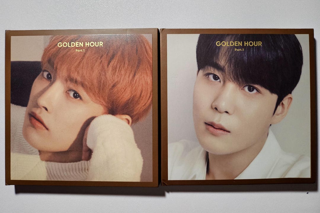 ATEEZ [OFFICIAL] Golden Hour Unsealed Albums (no Photocards!!) - Etsy