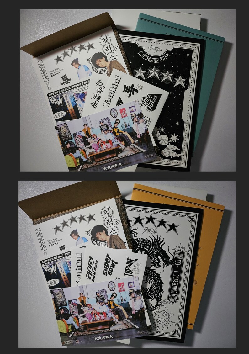 Stray Kids OFFICIAL 5 Star Unsealed Albums no Photocards - Etsy