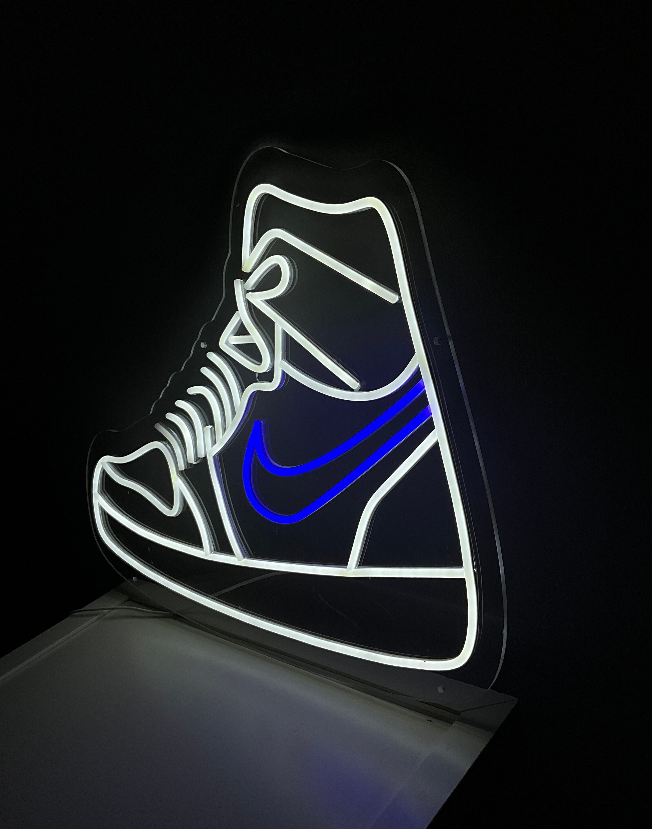 Air Jordan Neon Sign, Nike Neon, Led, Light up Signs, Personalized Gift ...