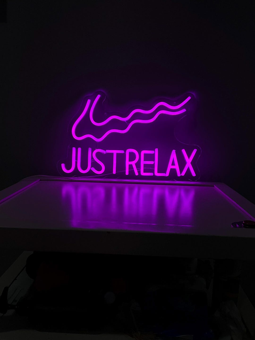 Just Relax Neon Sign Led Light Christmas Gift Wall Decoration - Etsy