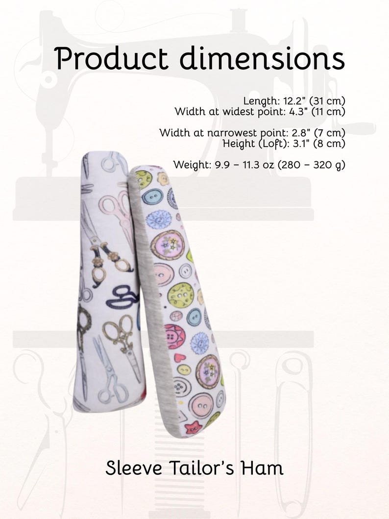 Professional Seam Shaping Kit With Universal Board, Tailor Clapper and ...