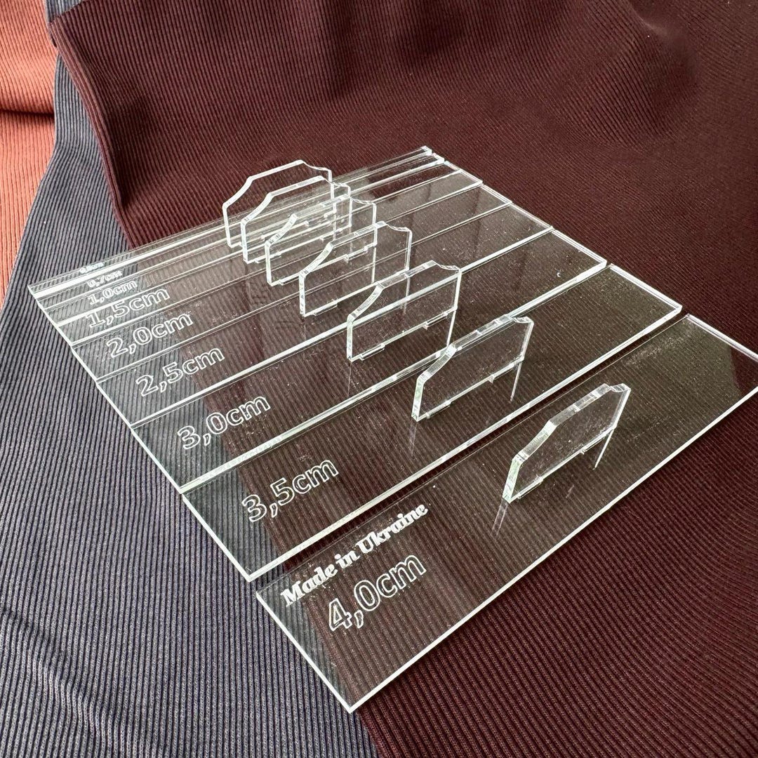 Sewing Ruler Set | Acrylic Ruler | Set Tailor Ruler | Sewing Rules ...