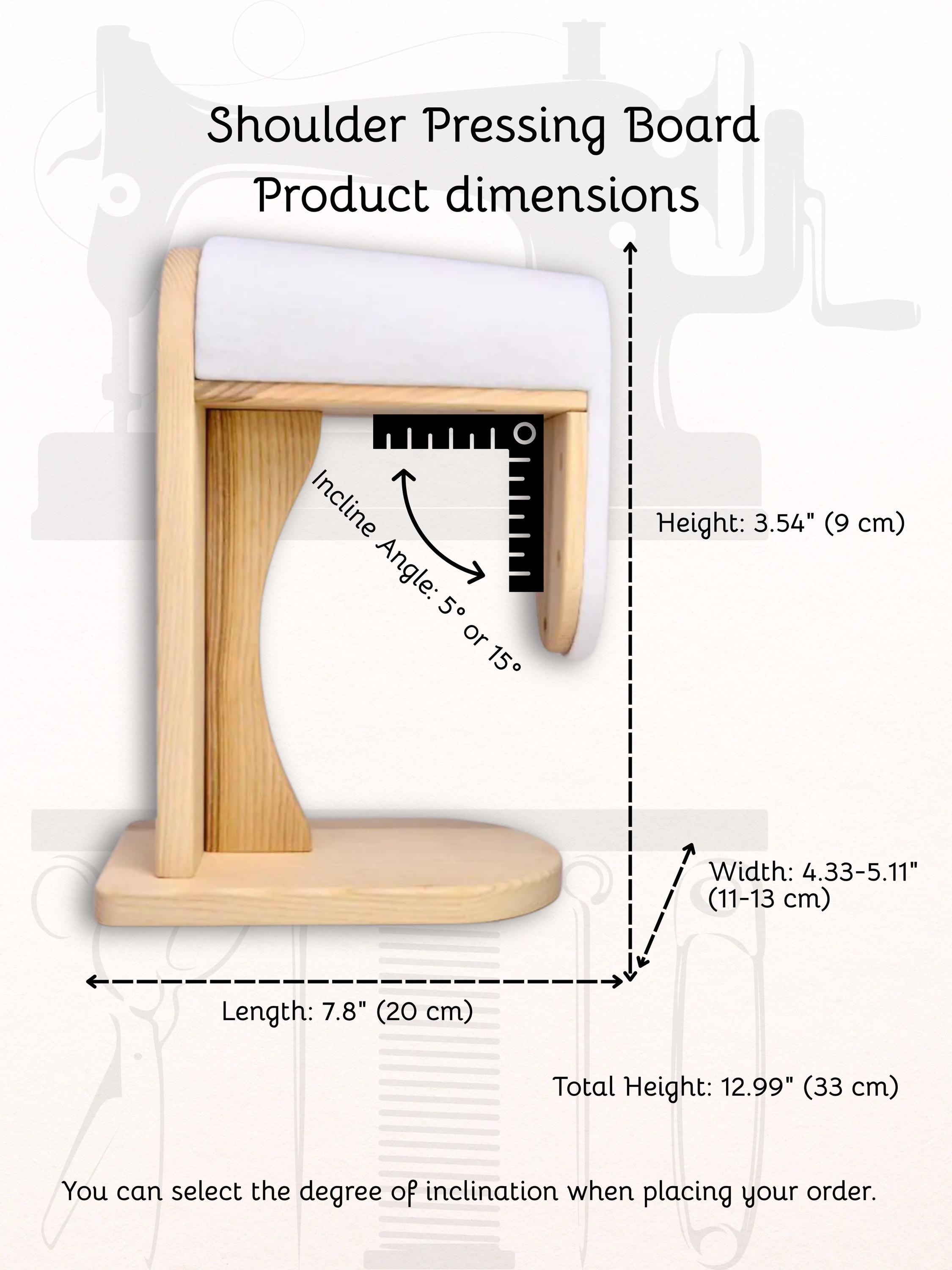 Pro Tailor Pressing Kit - Shoulder Board, Clapper, Bust Curve ...