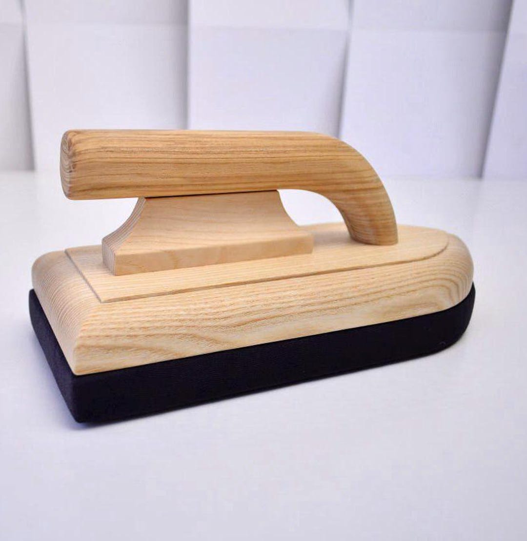 Tailor Clapper With Fabric Cover - Quilter's Tool, Seam Pressing Block ...