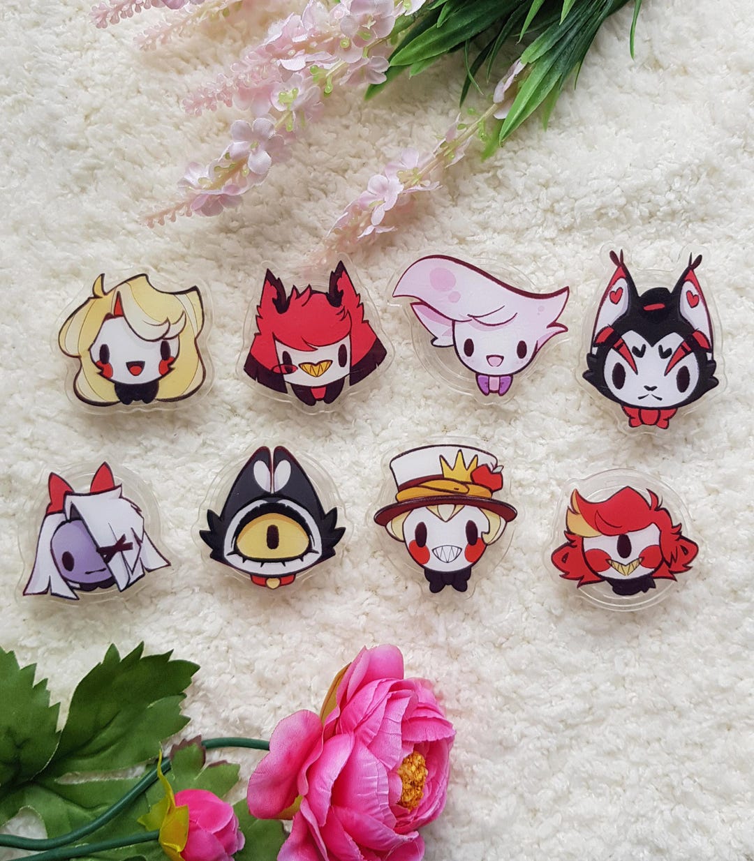 Hazbin Hotel | Phone Holder | Pop Socket | Fanmade | Fan Art | Cosplay ...