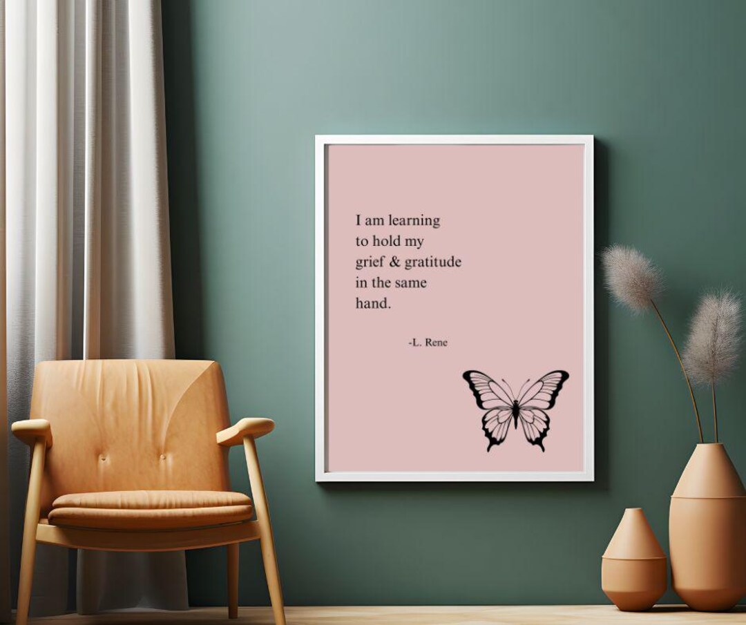 Poem Poster, Quote Poster, Digital Art - Etsy