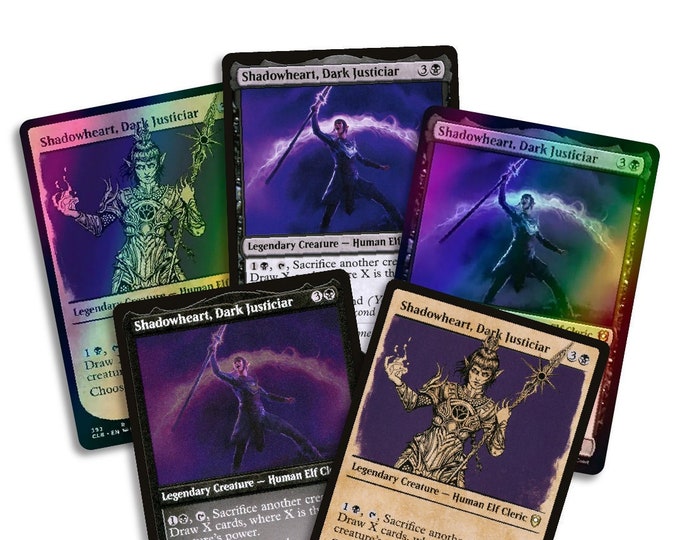5x Shadowheart Collection Baldur's Gate Official MTG Cards - Etsy