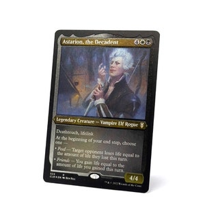 5x Astarion Collection Baldur's Gate Official MTG Cards - Etsy