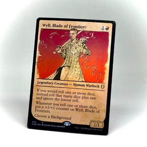 5x Wyll Collection Baldur's Gate Official MTG Cards - Etsy