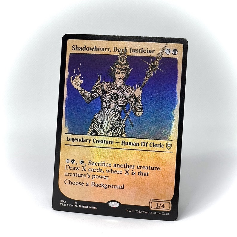 5x Shadowheart Collection Baldur's Gate Official MTG Cards - Etsy