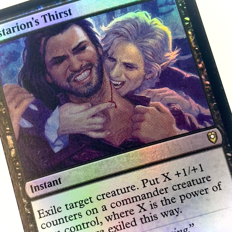 3x Astarion’s Thirst Collection Baldur's Gate MTG Cards W Gale and ...
