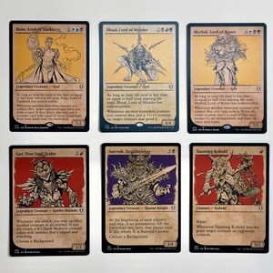 25x Baldurs Gate Forgotten Realms MTG Showcase Cards Set C - Etsy