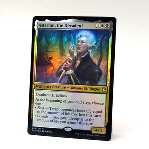 5x Astarion Collection Baldur's Gate Official MTG Cards - Etsy