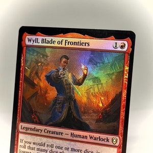 5x Wyll Collection Baldur's Gate Official MTG Cards - Etsy