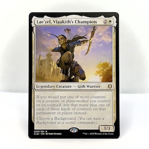 Baldur's Gate MTG Card Collection: Karlach, Astarion, Gale, Lae'zel ...