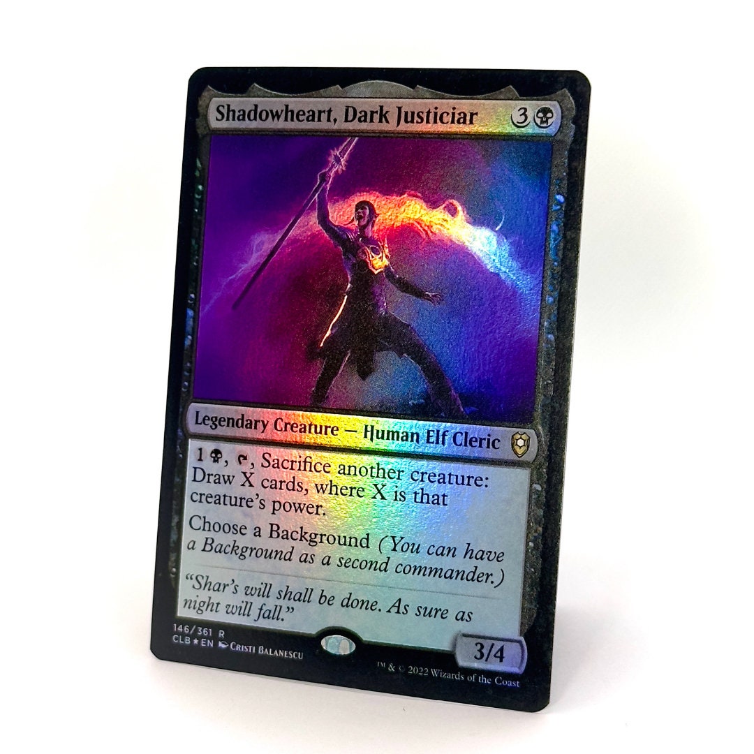 5x Shadowheart Collection Baldur's Gate Official MTG Cards - Etsy