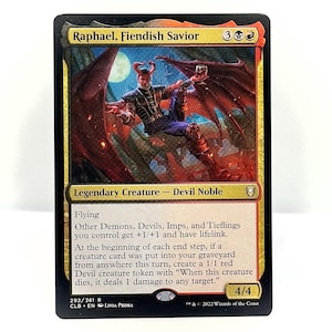 5x Raphael Collection Baldur's Gate Official MTG Cards - Etsy