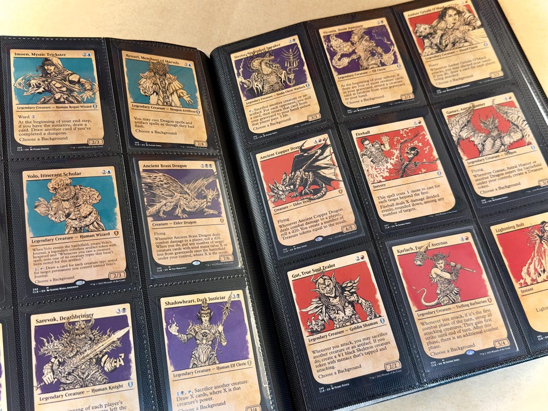 Baldur’s Gate COMPLETE SHOWCASE COLLECTION | 76x Official Magic the ...