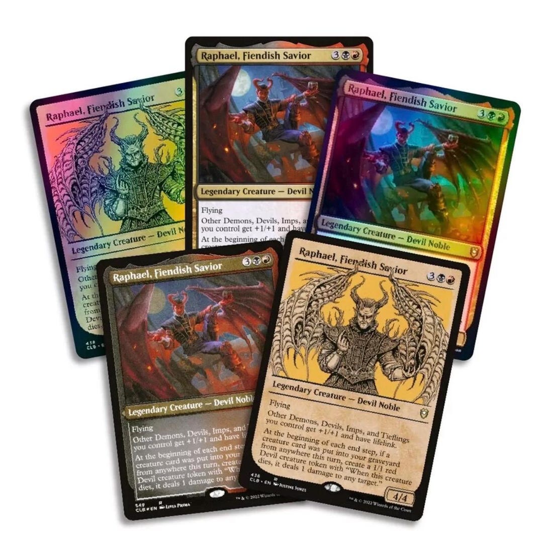 5x Raphael Collection Baldur's Gate Official MTG Cards - Etsy