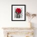 Original Colored Pencil Drawing, Original Artwork, Hand Drawn, Flower ...