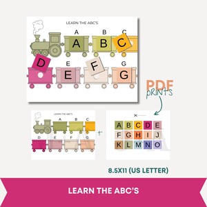 Printable Busy Book for Toddlers, Montessori Materials, Quiet Book ...