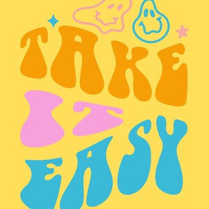 Digital Art Print, Groovy Retro Art, Digital Download, Psychedelic Art ...