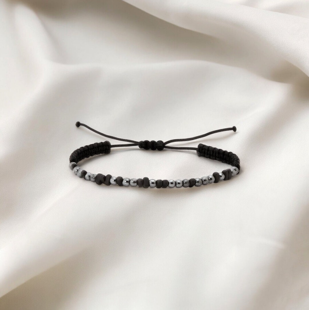 Daddy of an Angel Morse Code Bracelet for Men, Custom Morse Code ...