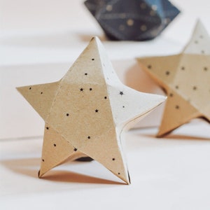 Constellation Star Favor Boxes Printable Install Download - Etsy