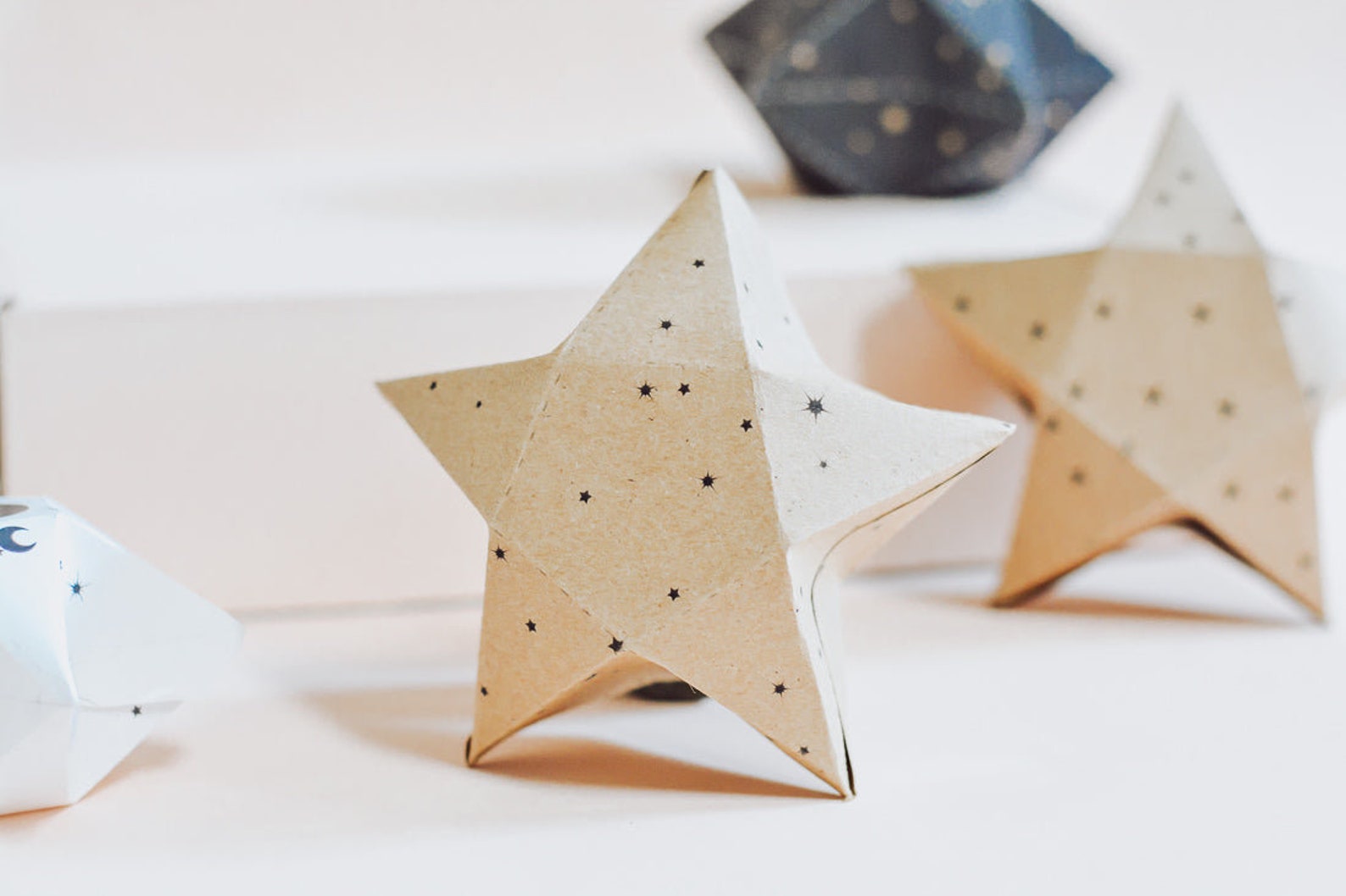 Constellation Star Favor Boxes Printable, Install Download, Star, Gift ...