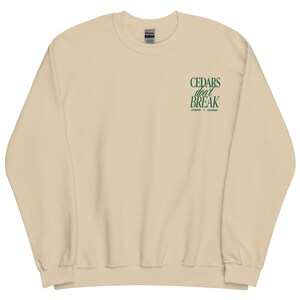 Cedars Don't Break- Lebanon Sweatshirt Embroidered, Lebanese, Lebanon Sweater, Cedars, Cedar ...