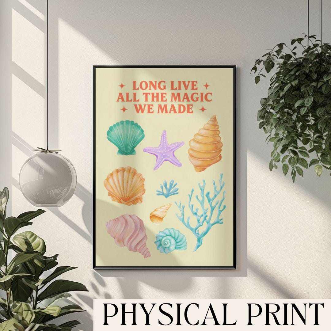 Long Live All the Magic We Made Wall Art Cutecore Bedroom Girly Dorm ...