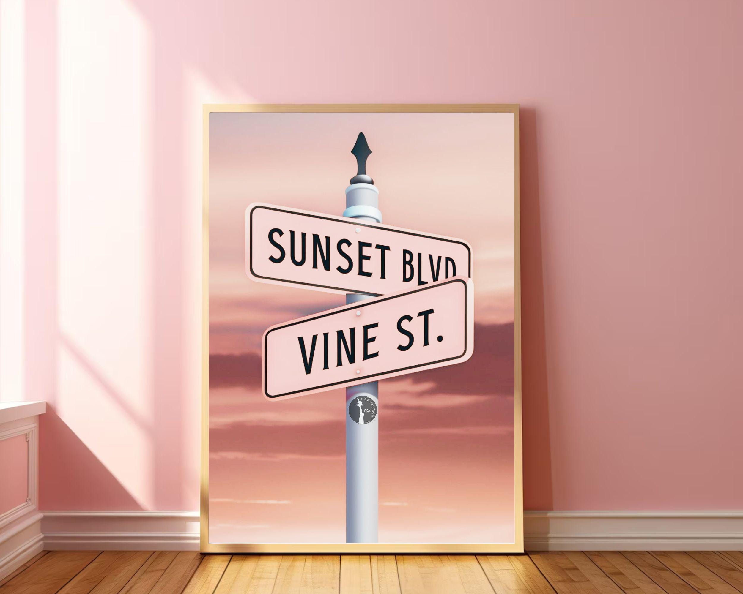 Sunset and Vine Reputation Poster Gorgeous Print Reputation Era Pink ...