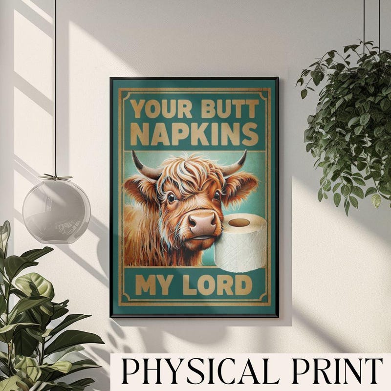 Your Butt Napkin My Lord - Etsy