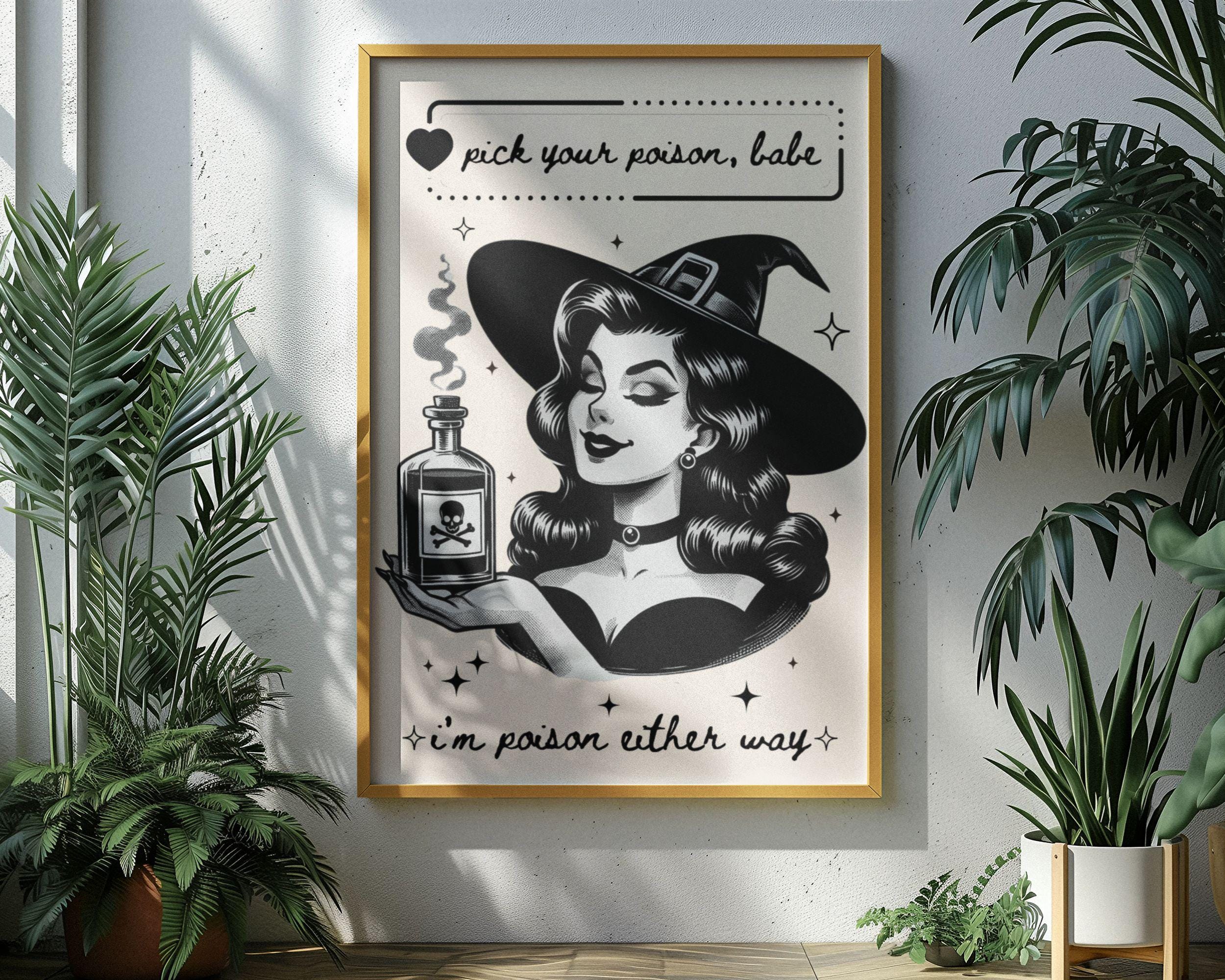 Pick Your Poison Poster Imgonnagetyouback Wall Art Ttpd Art Tortured ...